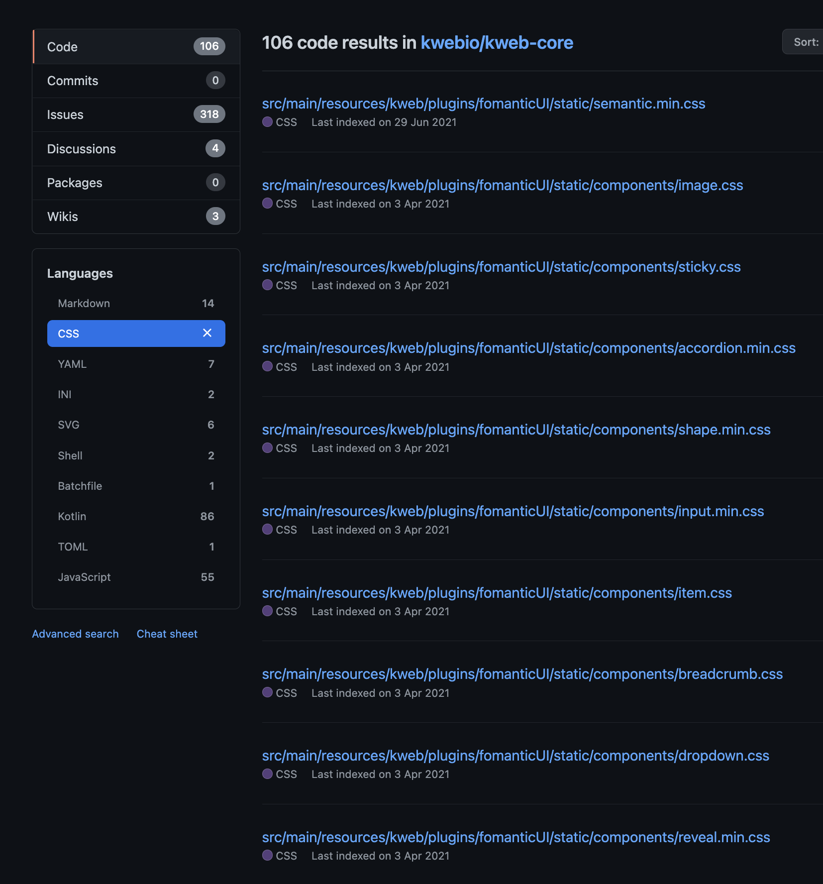 Update handling of the Fomantic-UI dependency · Issue #323 · kwebio/kweb-core · GitHub