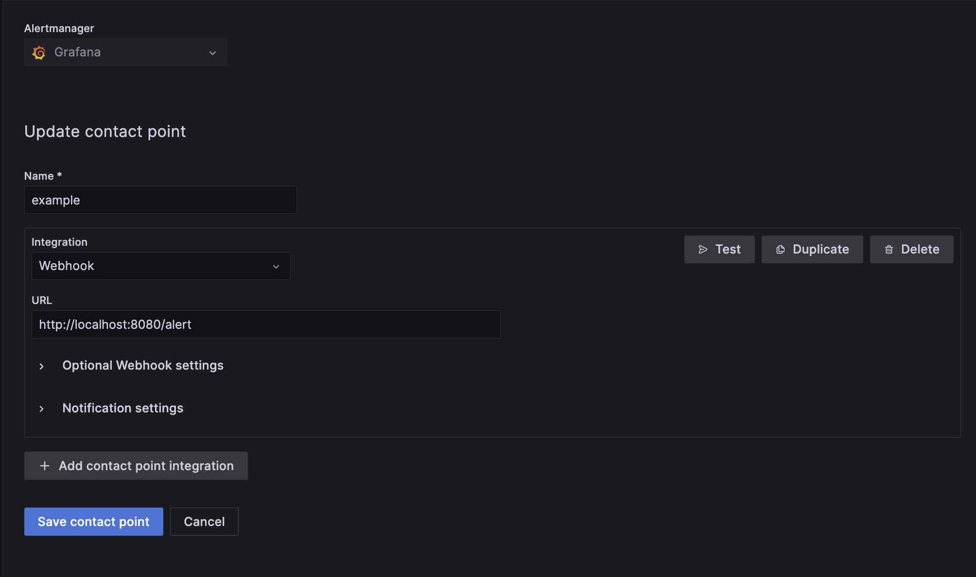 Alerting Docs `values` Property Is Not Documented In Webhook Notifier 8148
