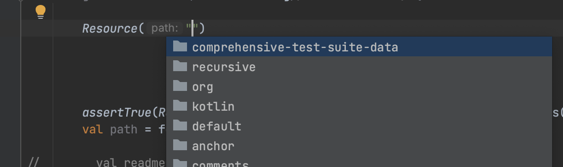 Auto-complete for accessing resource files · Issue #64 · goncalossilva/kotlinx-resources · GitHub