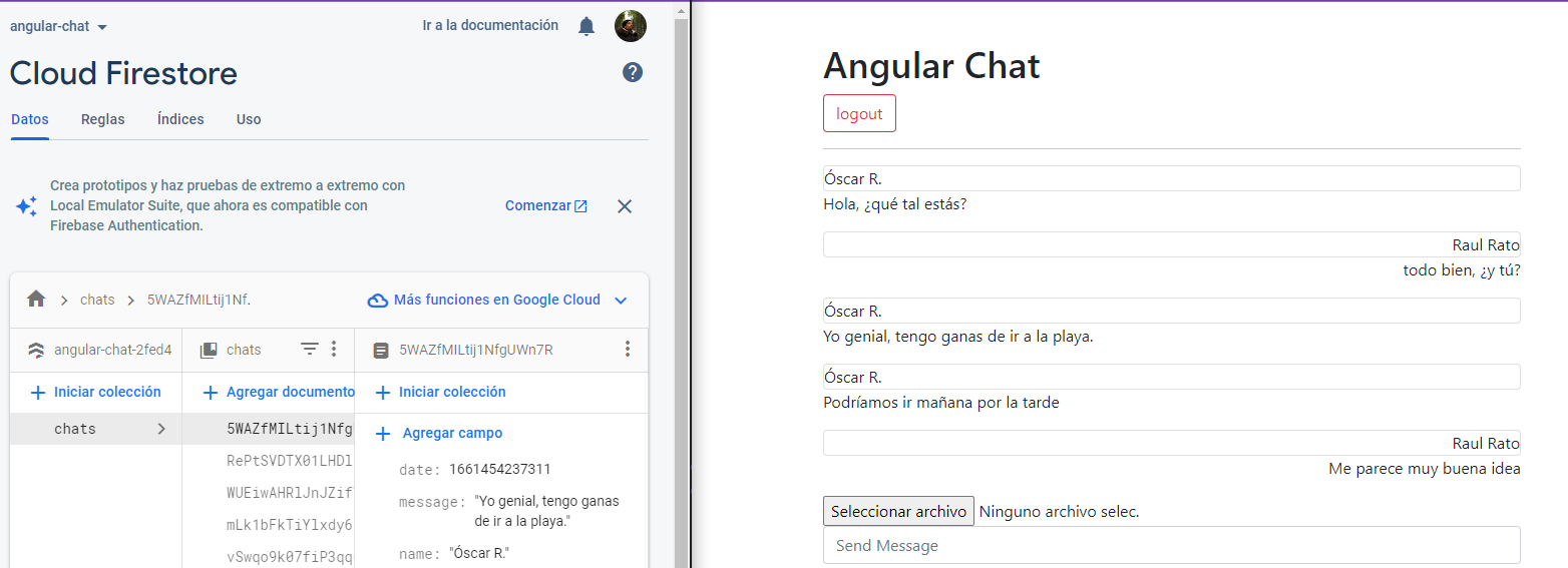 Github Oscaruizangular Fire Chat Angular Chat That Uses Firebase As A Backend 