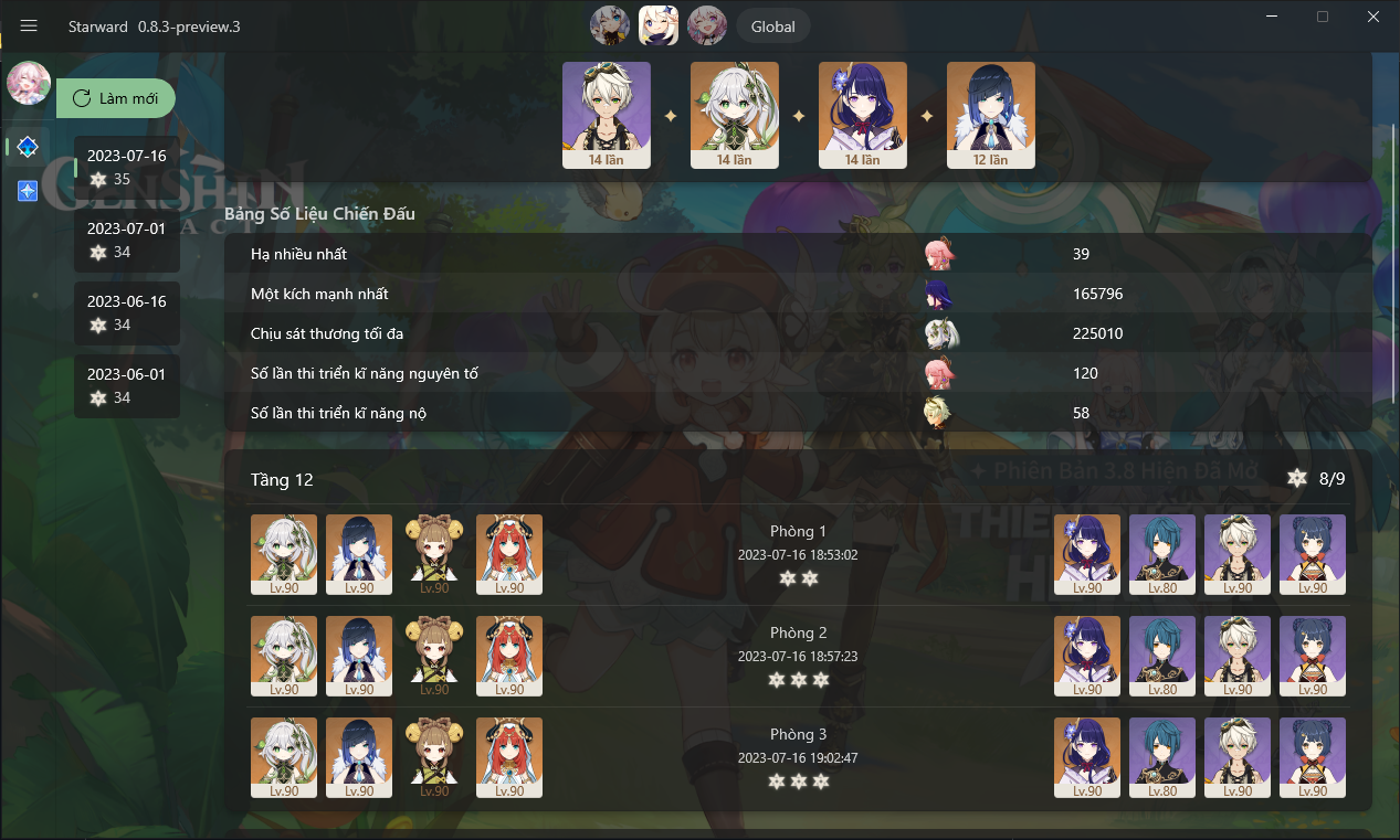 Update Content (0.8.3 - Tartaglia) · Issue #181 · Scighost/Starward · GitHub