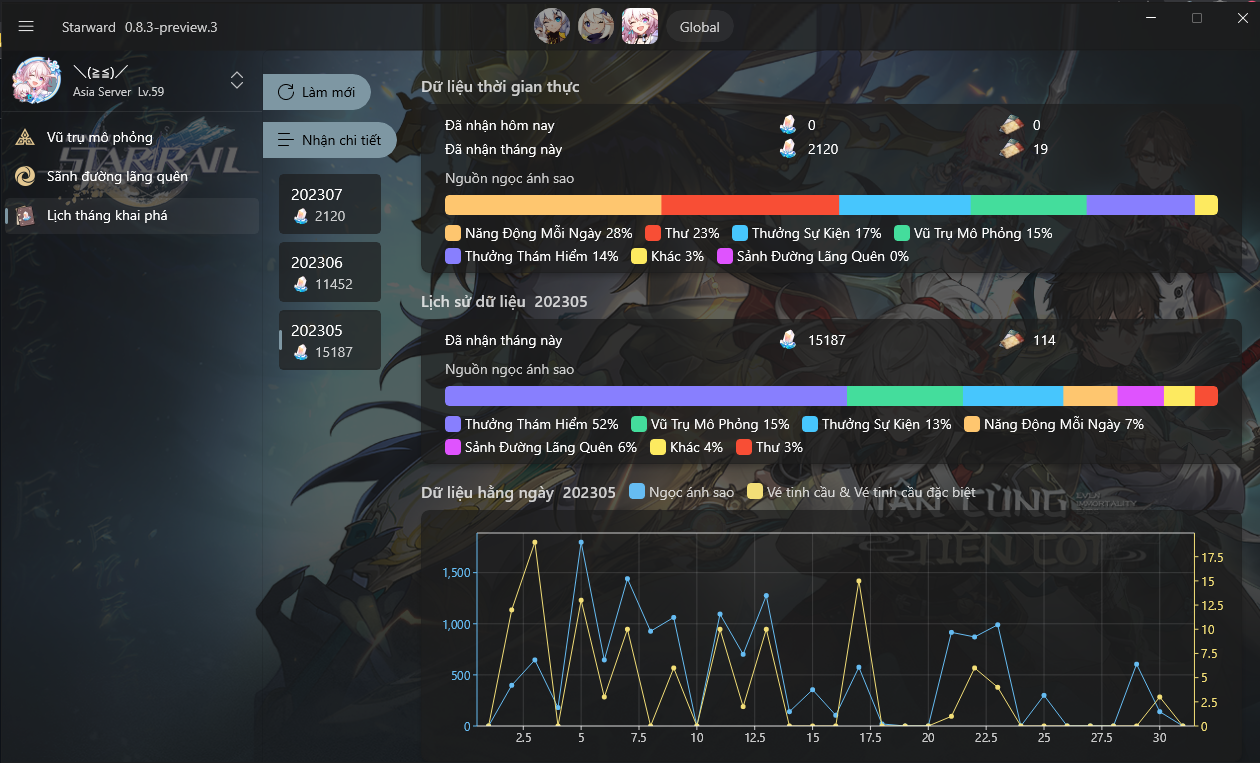 Update Content (0.8.3 - Tartaglia) · Issue #181 · Scighost/Starward · GitHub