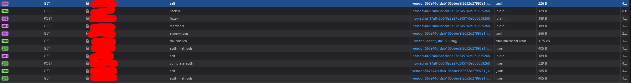 SSO Login returns 500 on /v1/acl/token/self upon login · Issue #16333 · hashicorp/nomad · GitHub