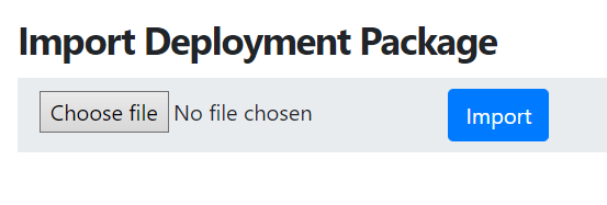 Import Deployment Package throws NullReferenceException if no file is chosen · Issue #3025 ...