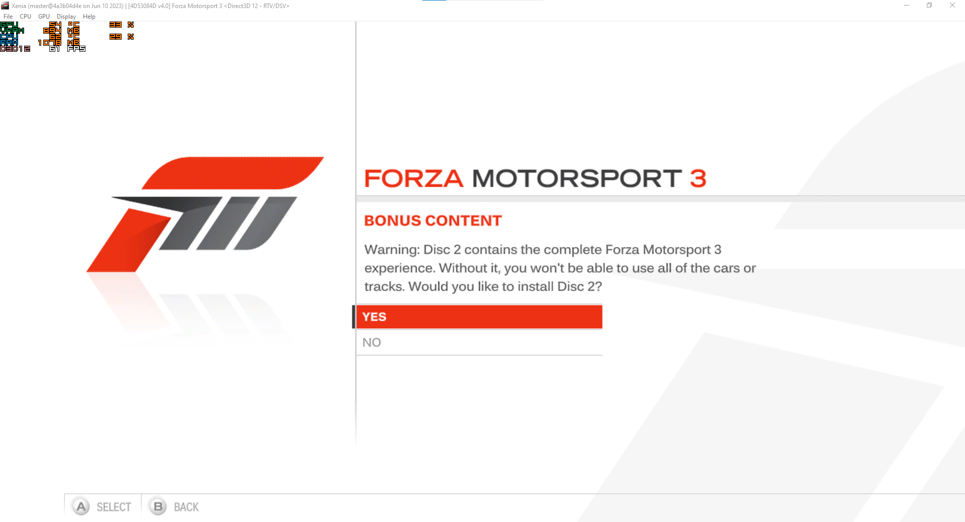 4D53084D - Forza Motorsport 3 · Issue #379 · xenia-project/game-compatibility · GitHub