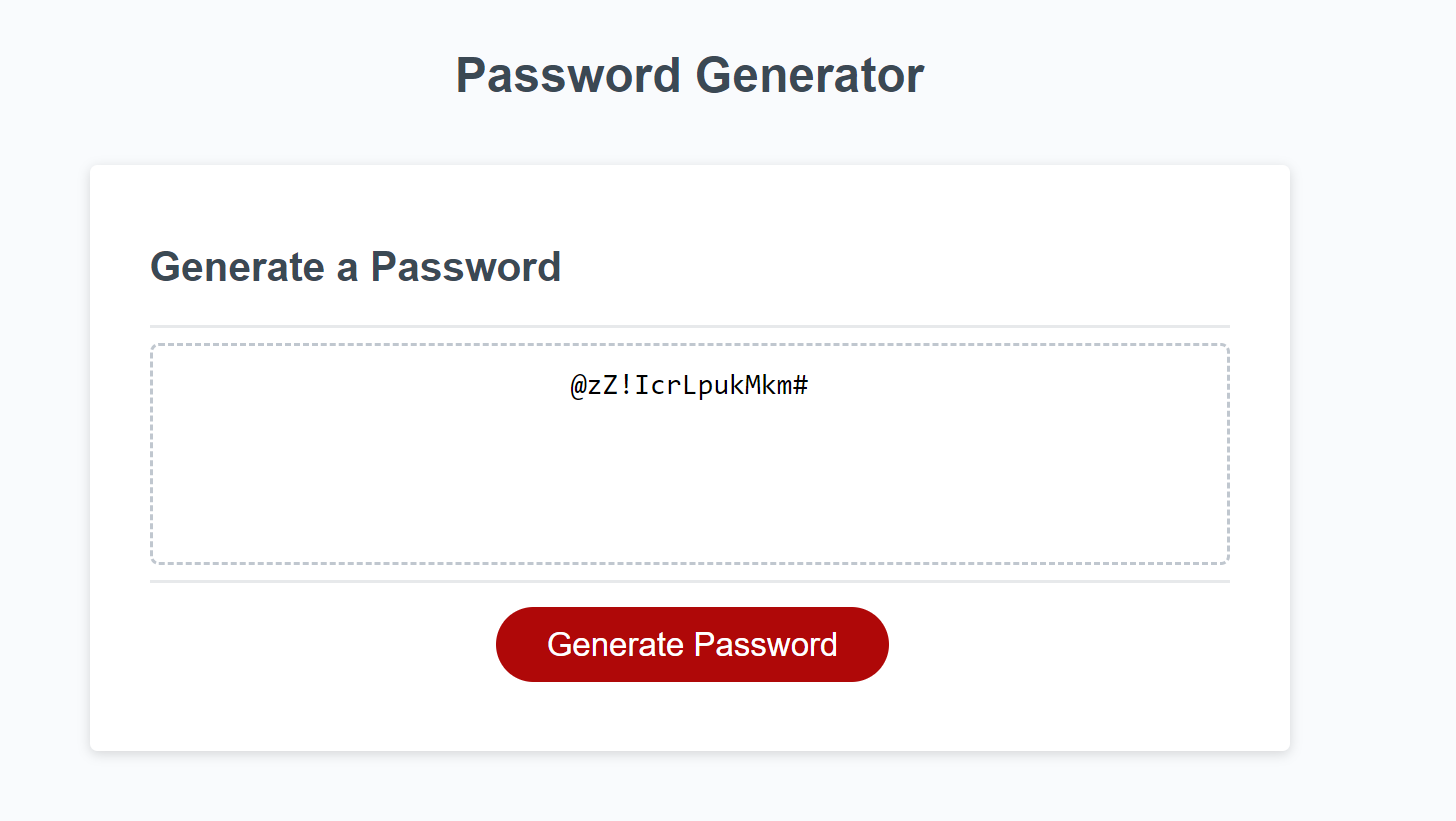 GitHub - marshallpeters5/mod3-password-generator