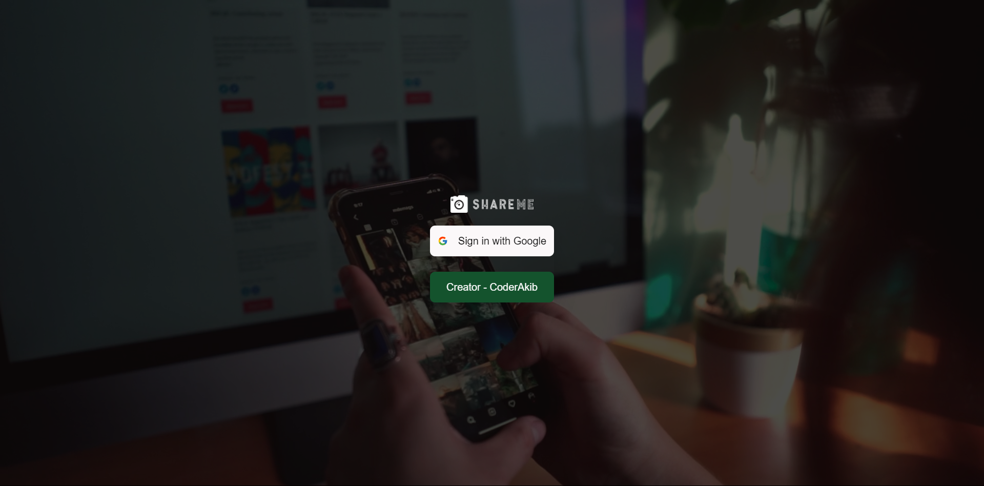GitHub - coderakib/shareme-coderakib: I built this ShareMe social media Application using React ...