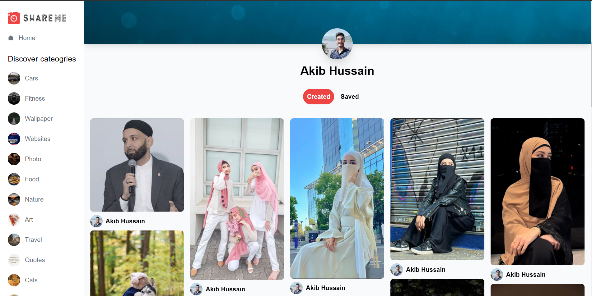 GitHub - coderakib/shareme-coderakib: I built this ShareMe social media Application using React ...