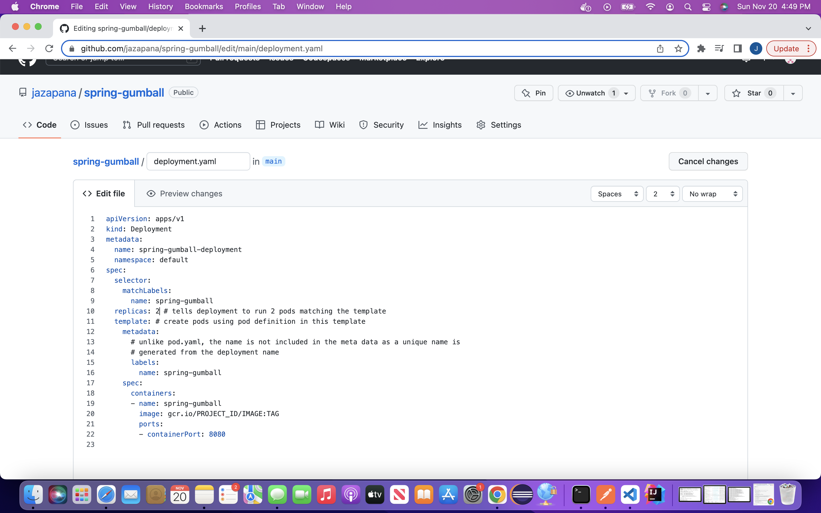 GitHub - jazapana/spring-gumball
