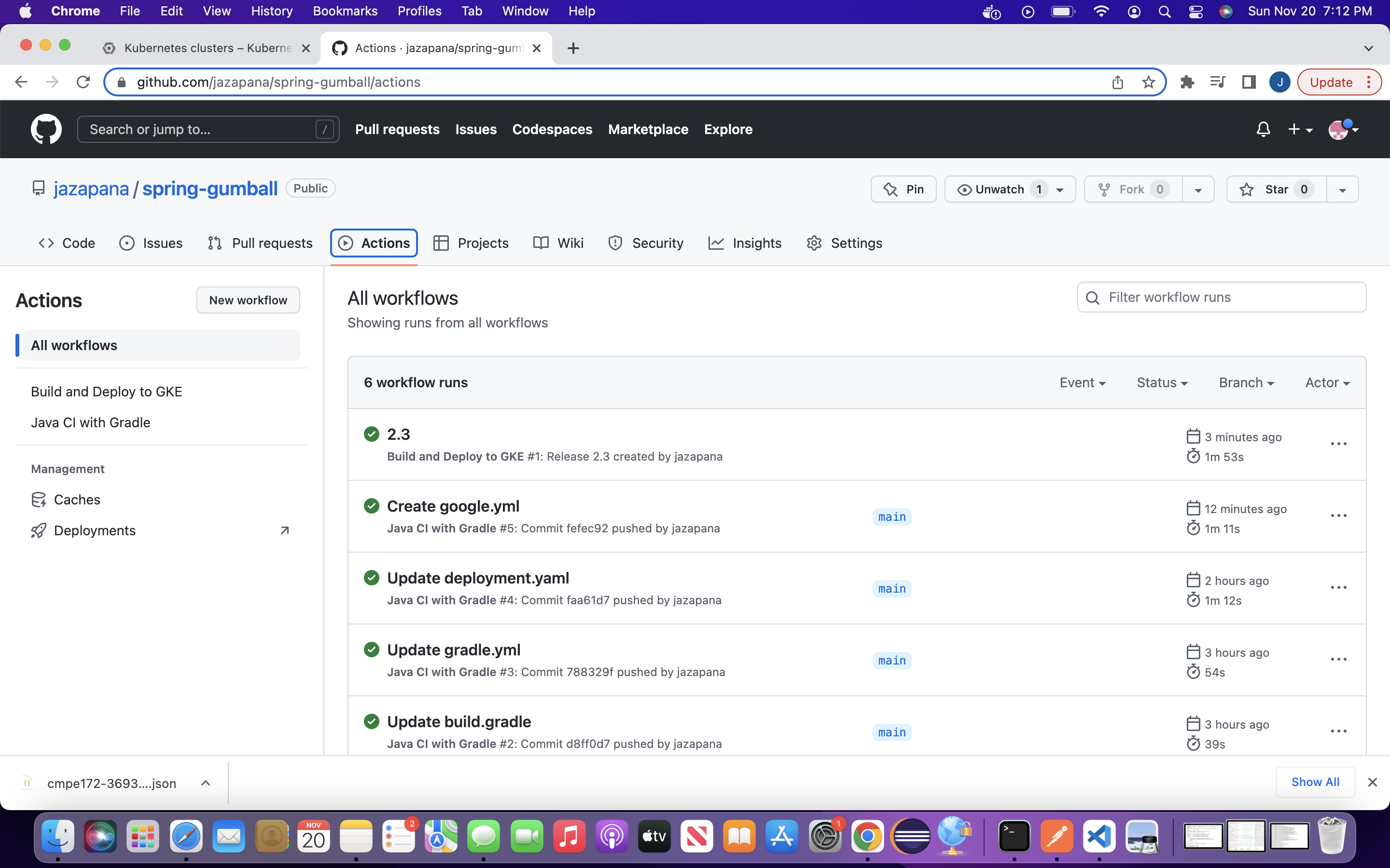 GitHub - jazapana/spring-gumball