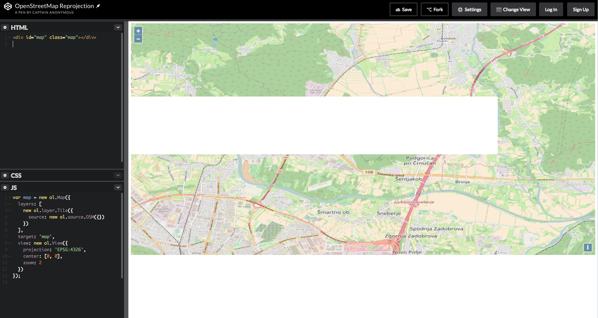 empty areas on map when reprojecting OSM - when cache is full ? · Issue #6590 · openlayers ...