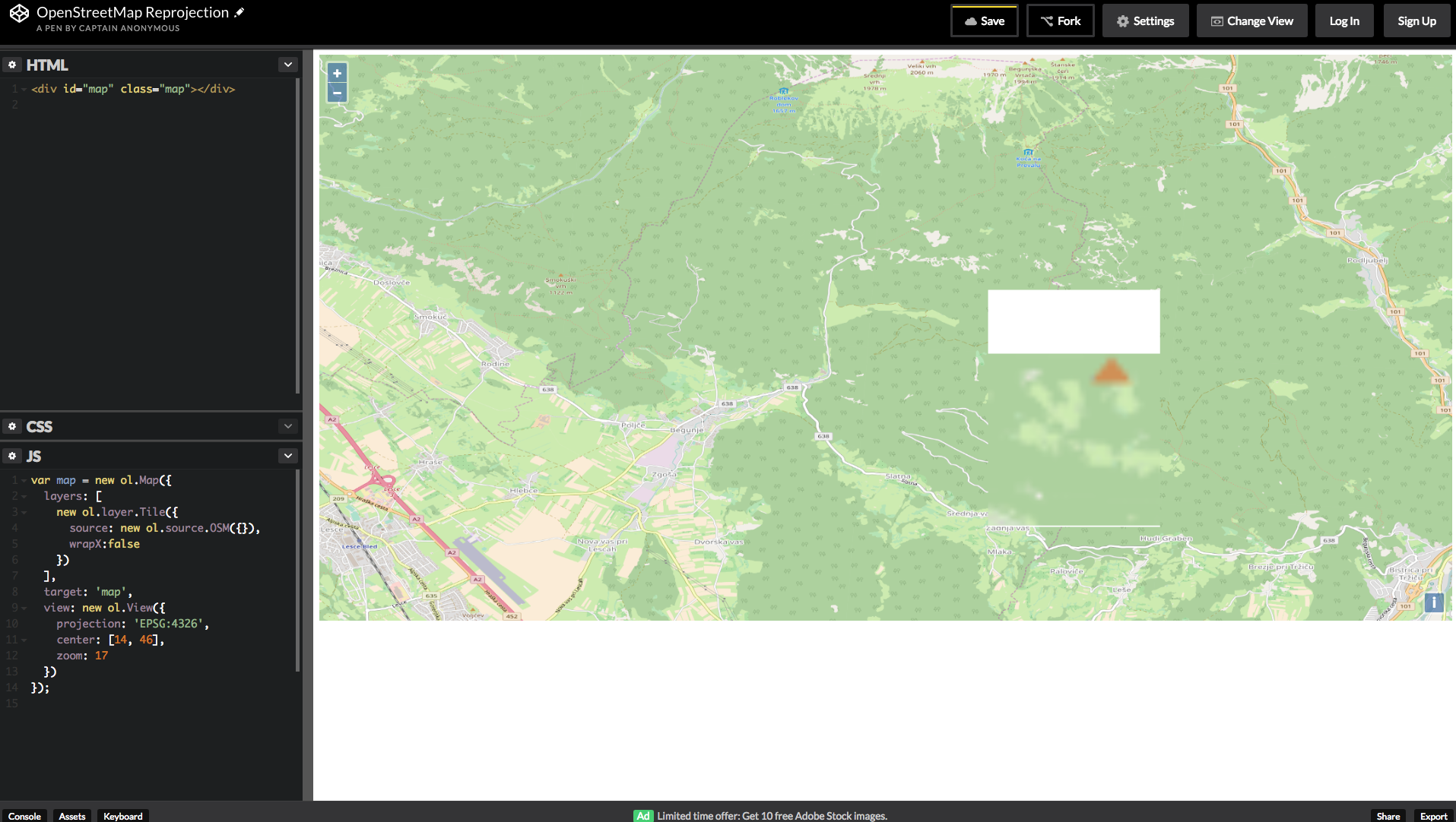 empty areas on map when reprojecting OSM - when cache is full ? · Issue #6590 · openlayers ...