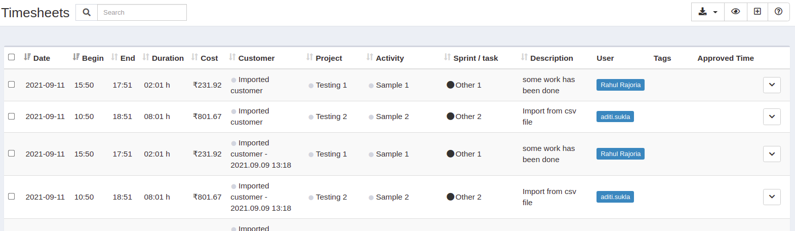 Import Timesheet · Issue #2754 · kimai/kimai · GitHub