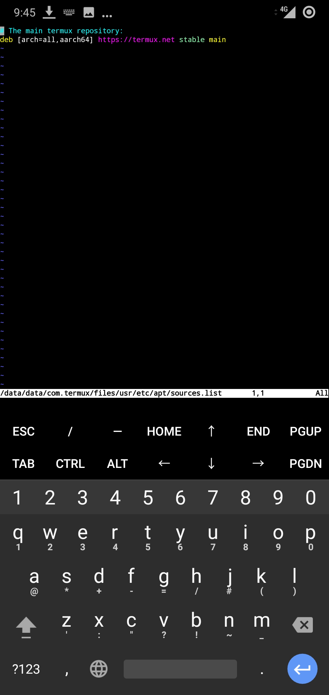 Termux 镜像使用帮助有误 · Issue #455 · tuna/issues · GitHub