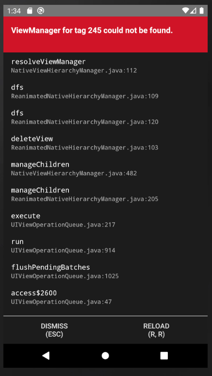 [2.3.0-alpha.3] ViewManager for tag 245 could not be found. · Issue #2394 · software-mansion ...