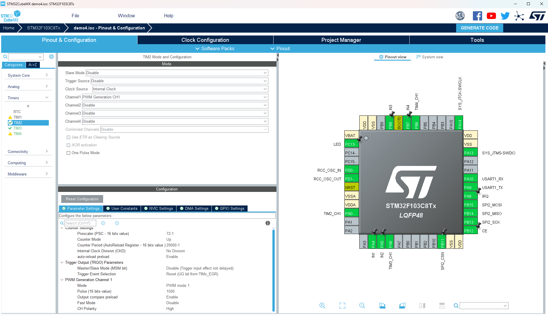 GitHub - lightrainmail/Remote_Control_Car: 一个用stm32和nrf24l01做的遥控玩具小车 ...