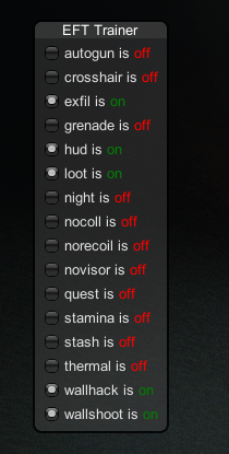 UI bug? · Issue #253 · sailro/EscapeFromTarkov-Trainer · GitHub