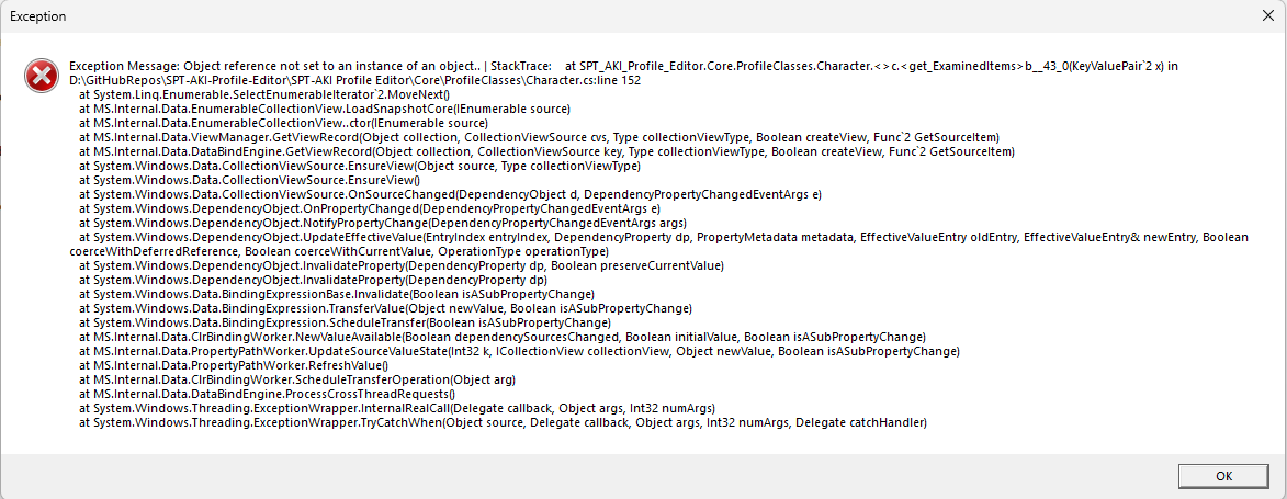 newest game/editor version not working?? · Issue #50 · SkiTles55/SPT-AKI-Profile-Editor · GitHub