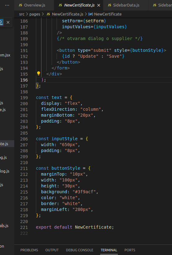 GitHub - ivana47/Certificate-App: My first React web application