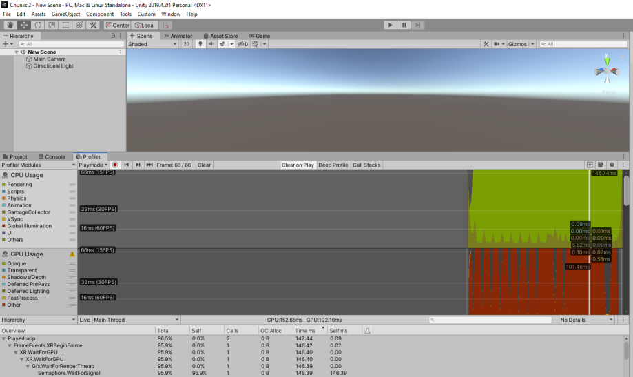 Huge rendering lag caused by "other" while using OpenVR as SDK in Unity Editor · Issue #1404 ...