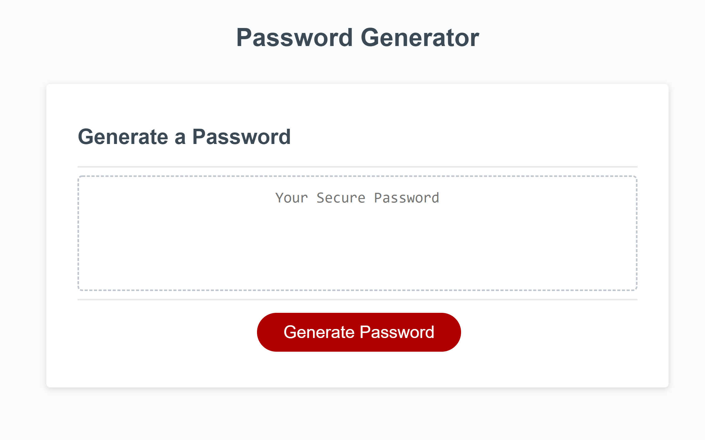 GitHub - lyssg2/password-generator