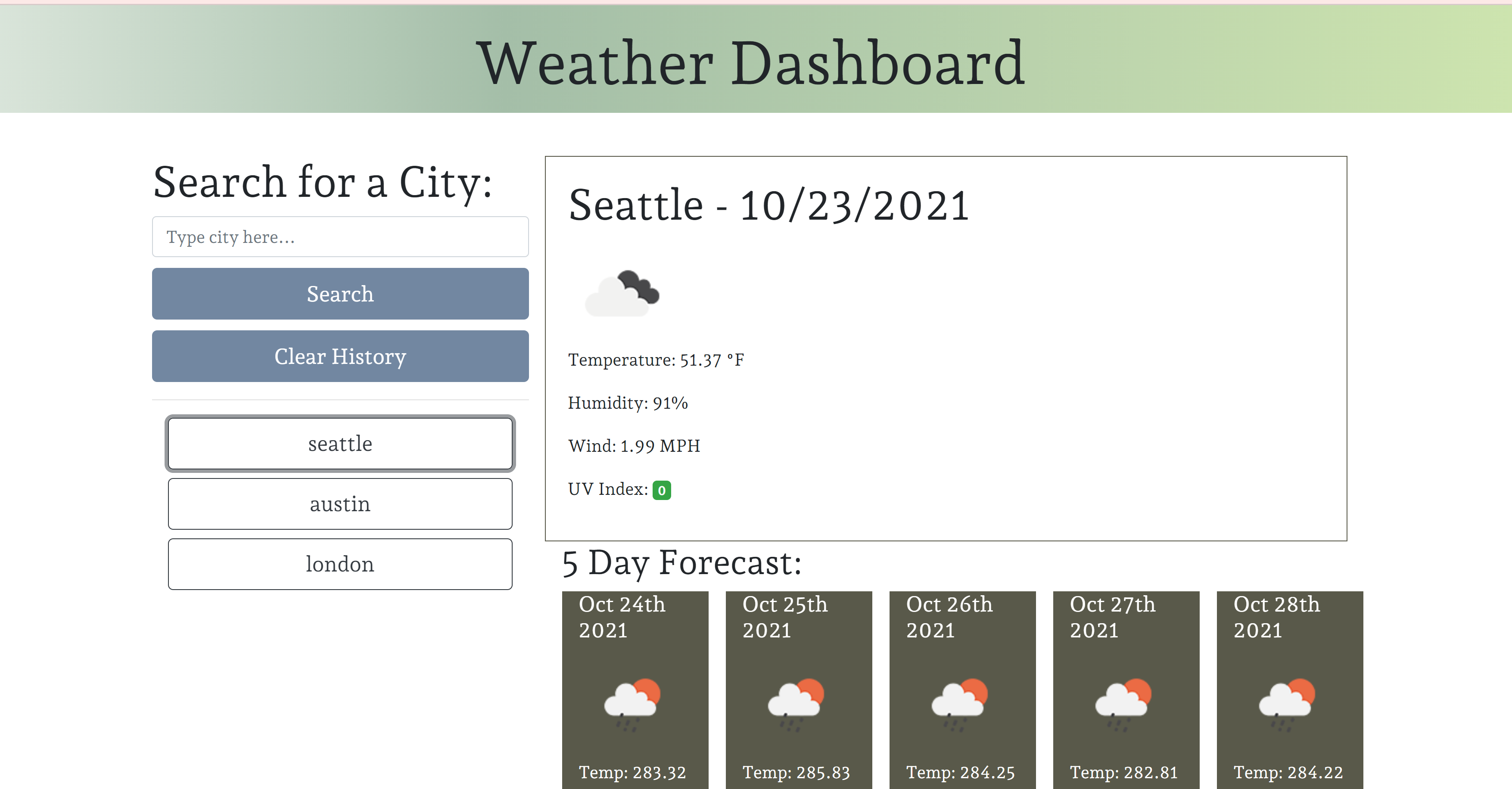 GitHub - lyssg2/Weather-Forecast-App
