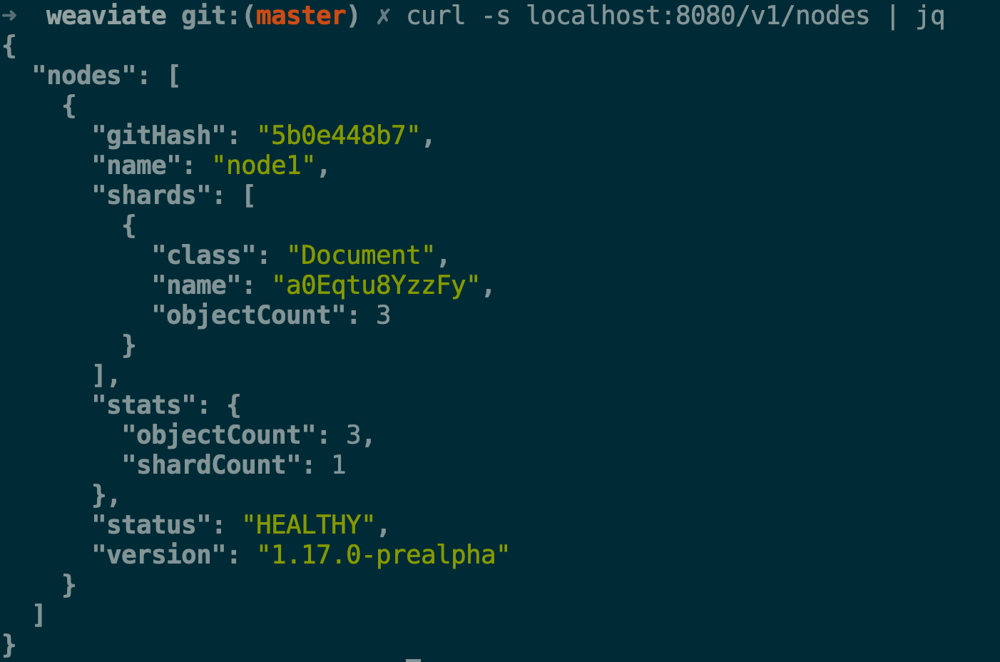 Bug Nodes Api Does Not Show Object Count But Rather Doc Id Counter · Issue 2454 · Weaviate