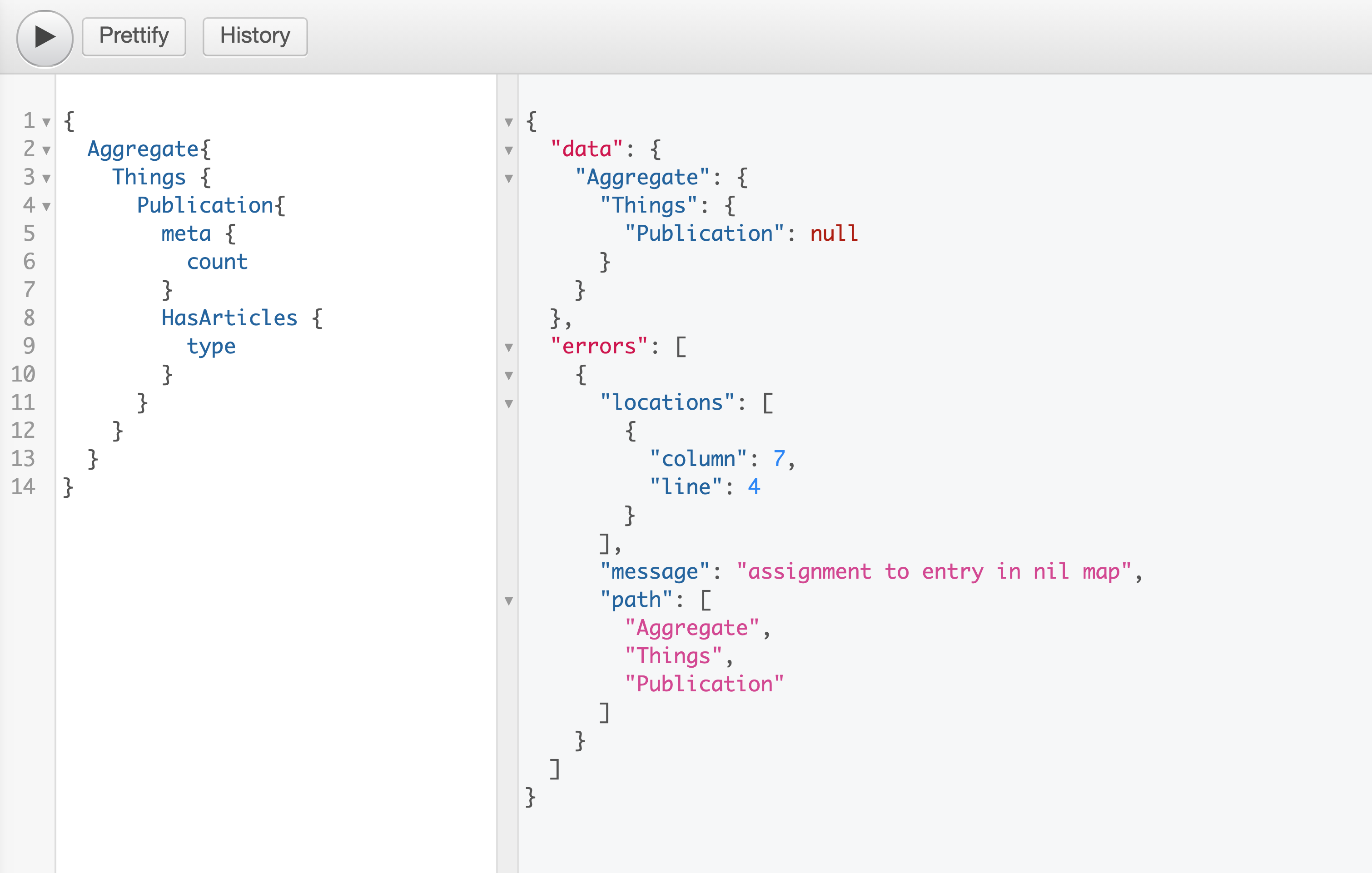 Graphql Aggregate Throws Error Bug · Issue 1238 · Weaviateweaviate · Github
