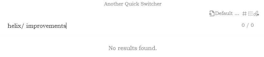 Can't search with folder correctly · Issue #204 · tadashi-aikawa/obsidian-another-quick-switcher ...