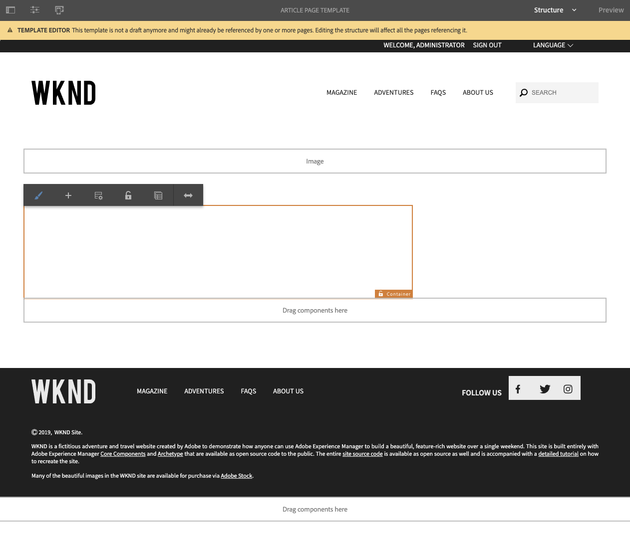 [AEM 6.x.x] Blank Layout Container in Templates · Issue #177 · adobe ...