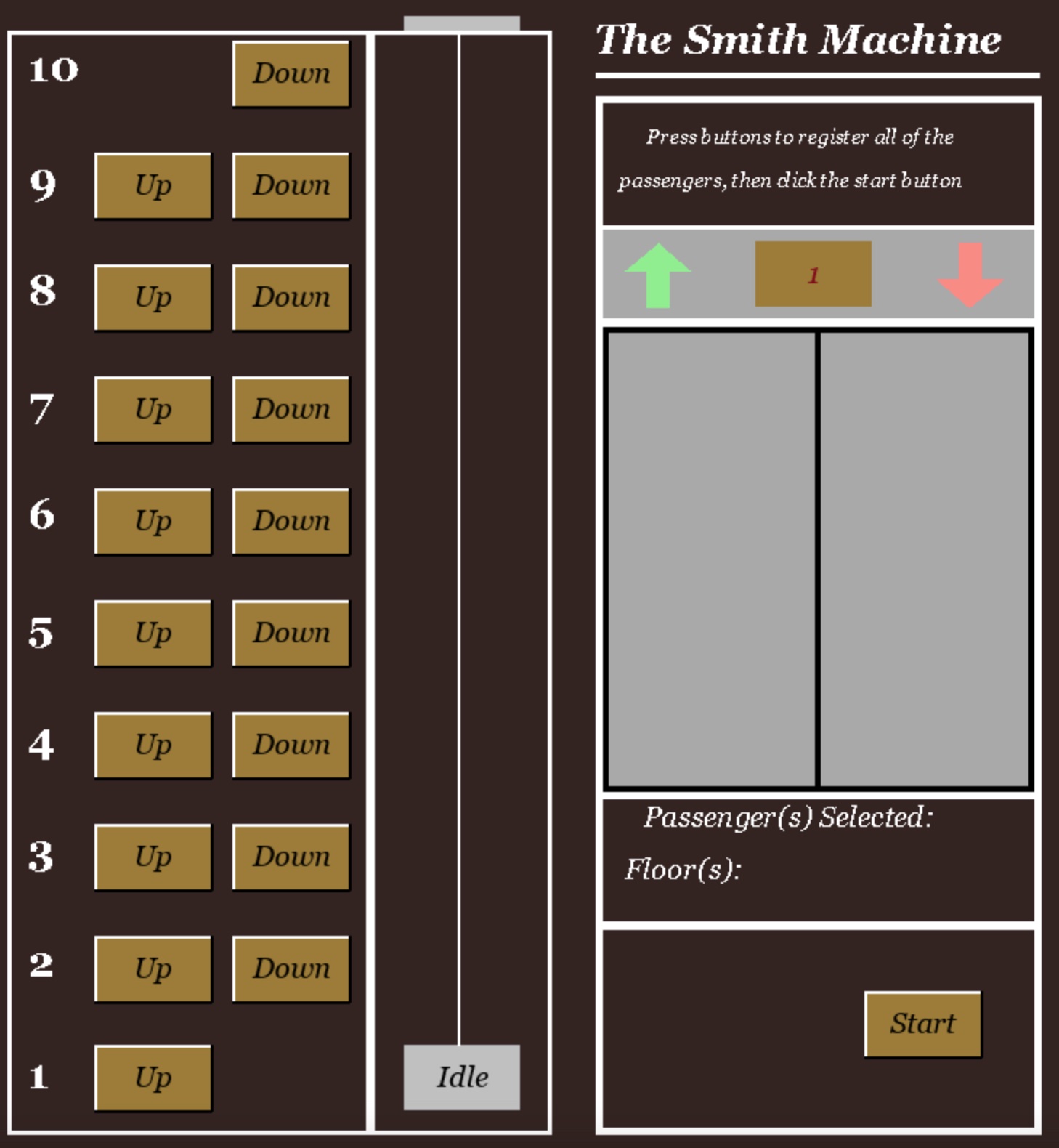 GitHub - amaanjaved1/Elevator-Logic: An animated elevator simulation designed to pick up ...