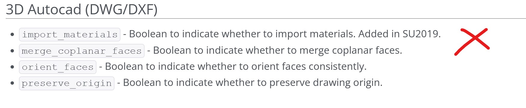 Ruby API for Autocad DWG Importer Missing Option for Import Units · Issue #724 · SketchUp/api ...
