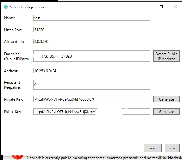 Wireguard Not Connecting And Not Recieving Handshake Pls Help Im Beginner Need To Get This