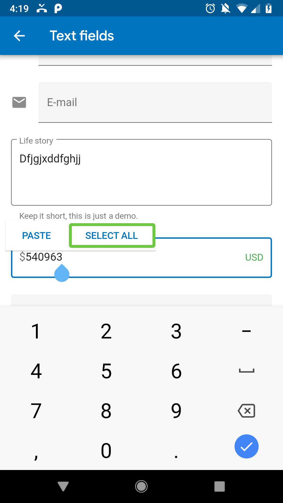 Textfield Longpress Is Unusable In Accessibility Mode · Issue 18646 · Flutterflutter · Github