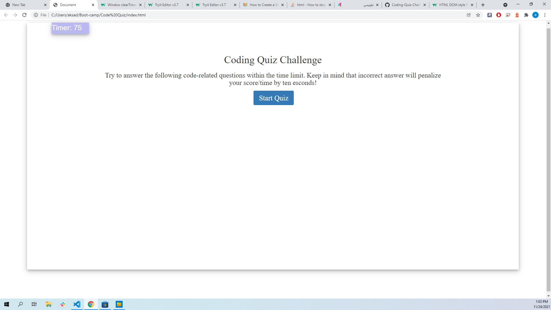 GitHub - asadi80/Code-Quiz