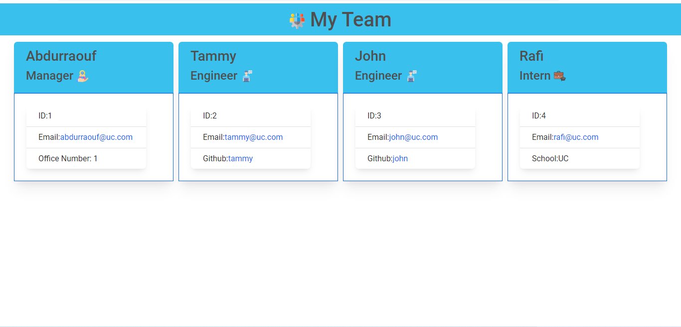 GitHub - asadi80/Team-Profile-Generator