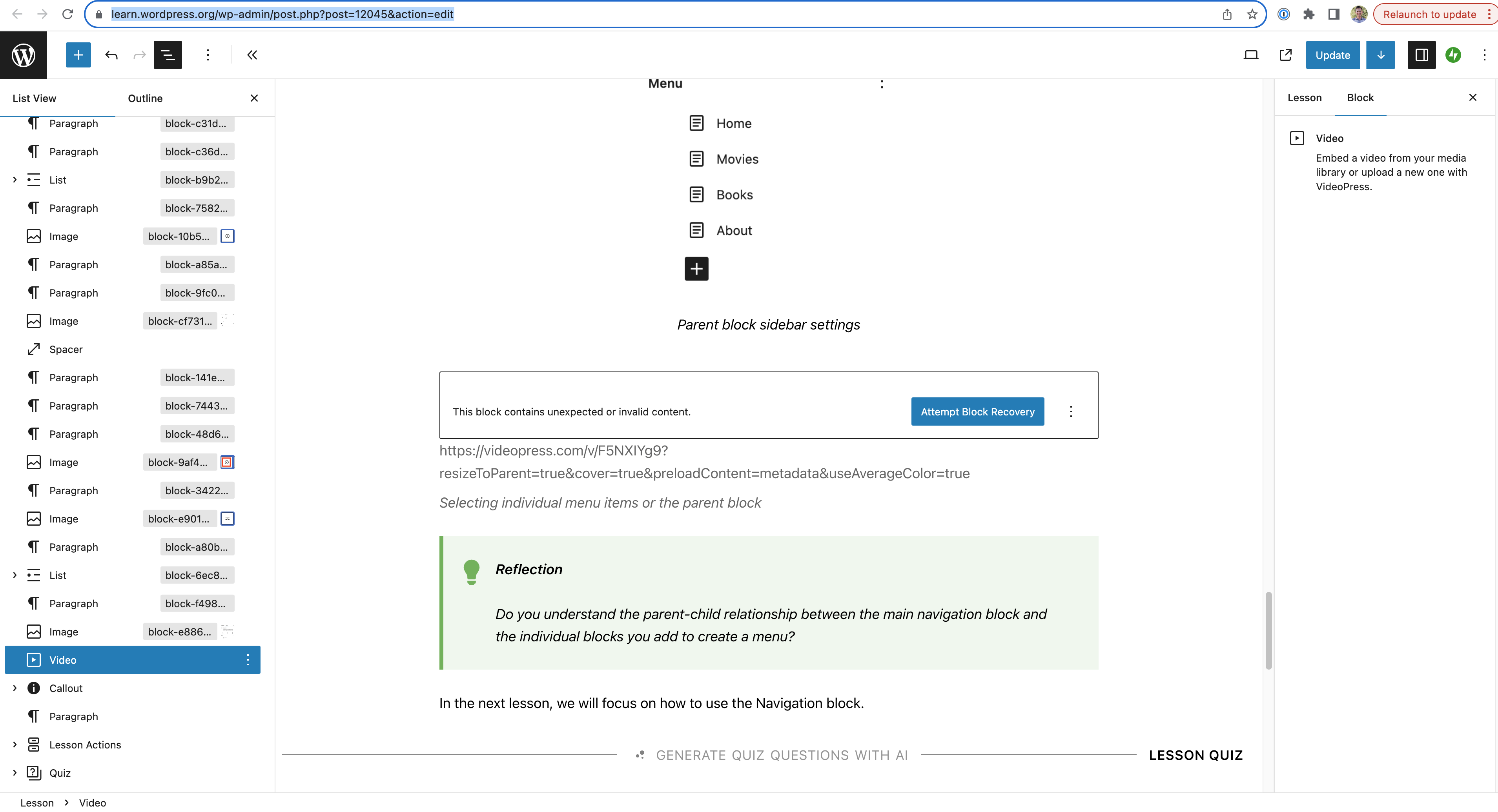 Issue with Sensei Image Hotspot blocks · Issue #1976 · WordPress/Learn · GitHub