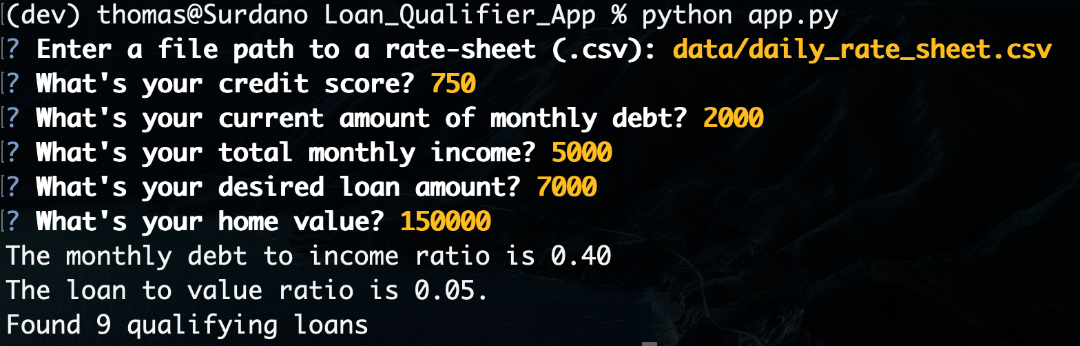 GitHub - Surdano/Loan_Qualifier_App