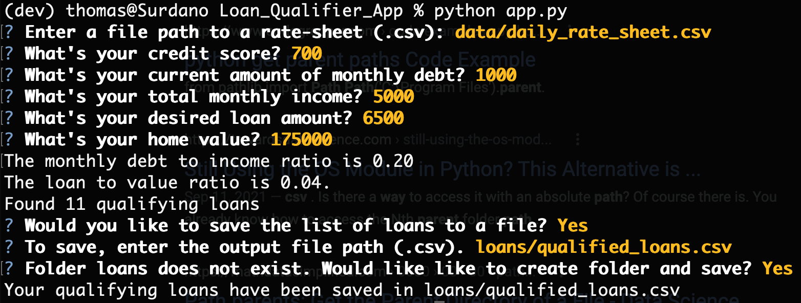 GitHub - Surdano/Loan_Qualifier_App