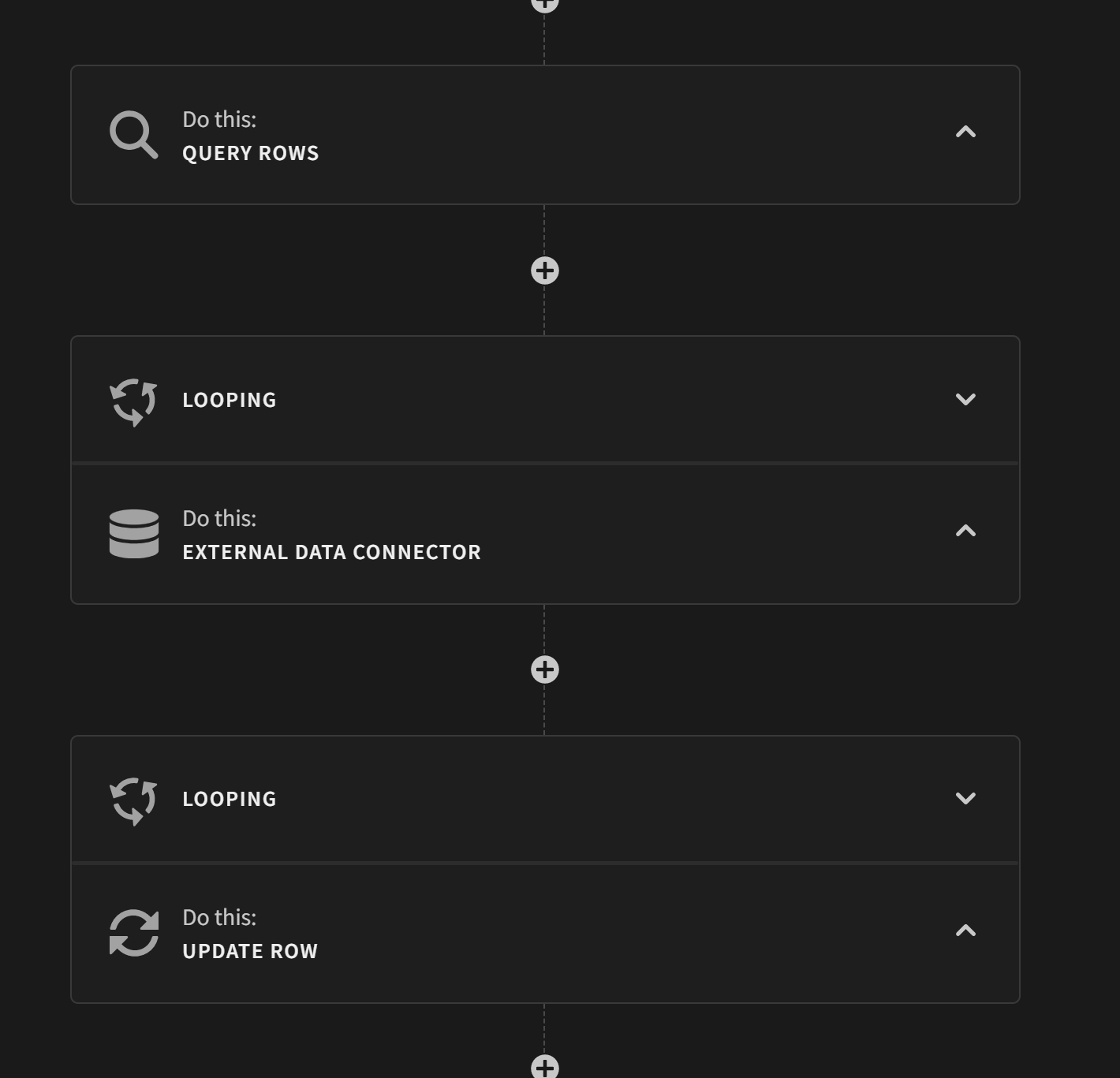 Is it possible in automations to bind to multiple looping blocks? · Budibase budibase ...