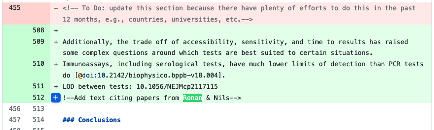 Steps for submission of Diagnostics manuscript · Issue #1094 · greenelab/covid19-review · GitHub