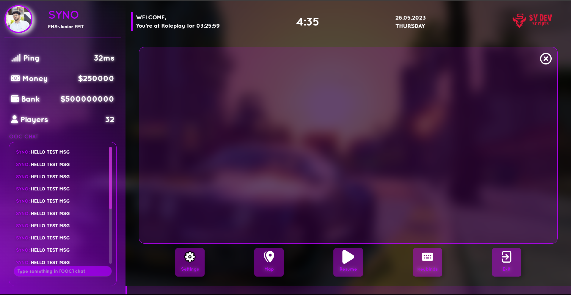 GitHub - SYNO-SY/SY_PauseMenu
