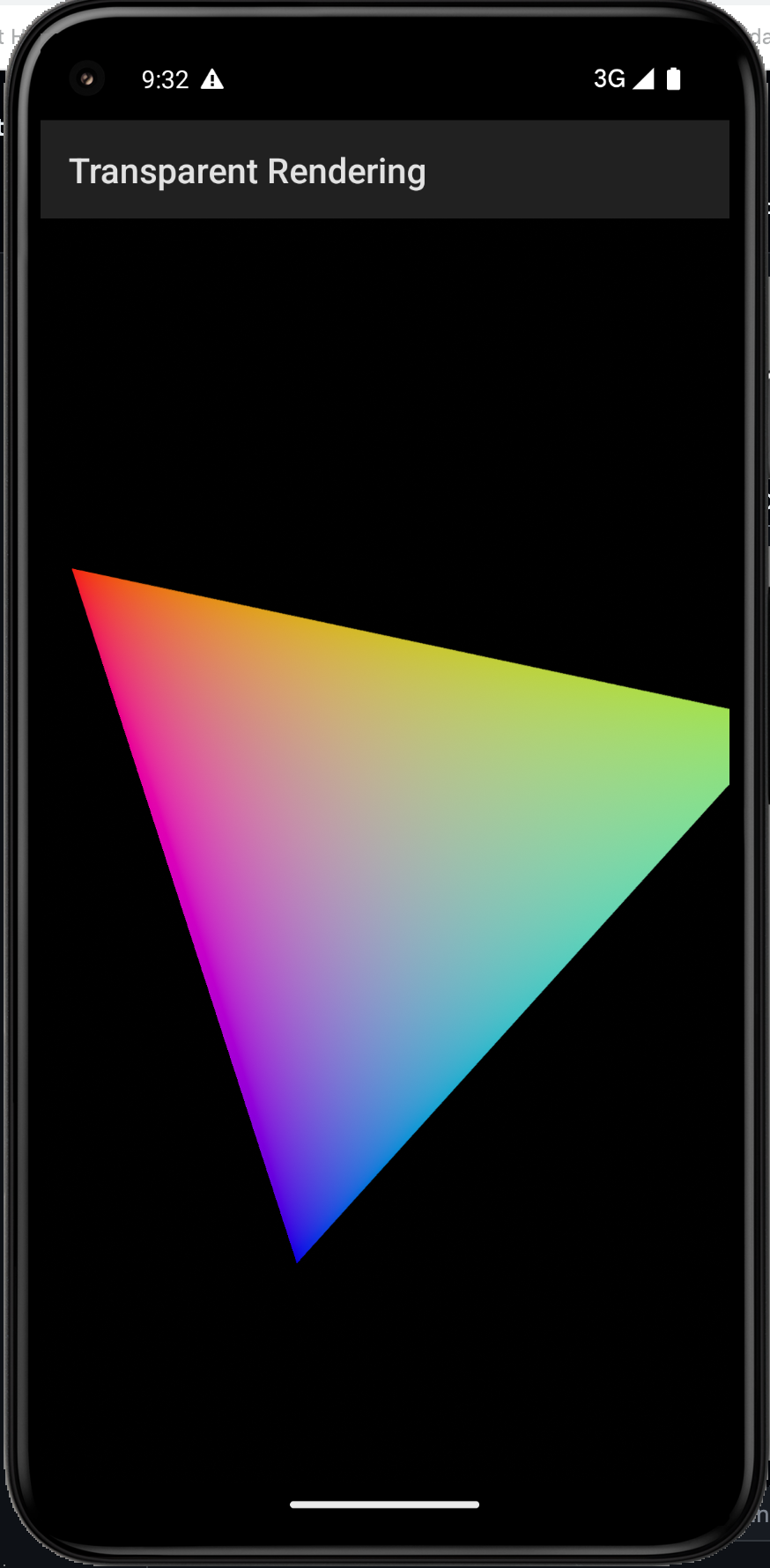 Transparent Rendering For Android Sample not Transparent · Issue #7273 · google/filament · GitHub