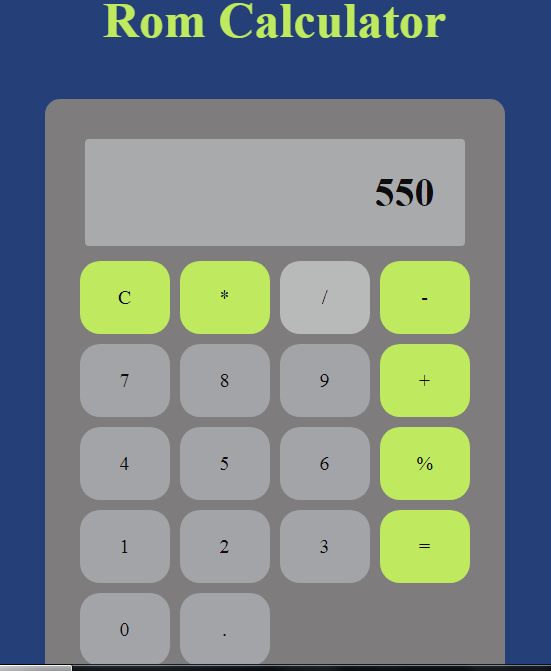 GitHub - Romariopv24/Roms-Calculator: A calculator with a little bit of ...