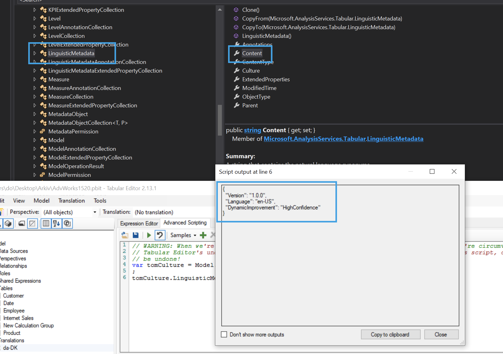 Edit / add synonyms to model · Issue #257 · TabularEditor/TabularEditor · GitHub