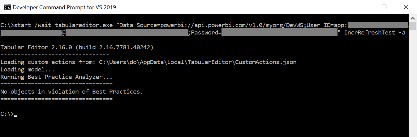 Service principal not able to connect · Issue #828 · TabularEditor/TabularEditor · GitHub
