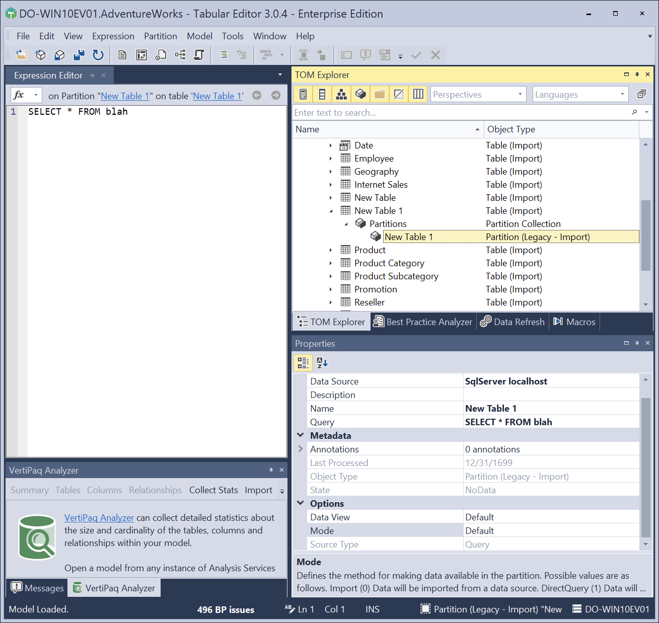 Cannot Import Table from SQL Server · Issue #69 · TabularEditor/TabularEditor3 · GitHub