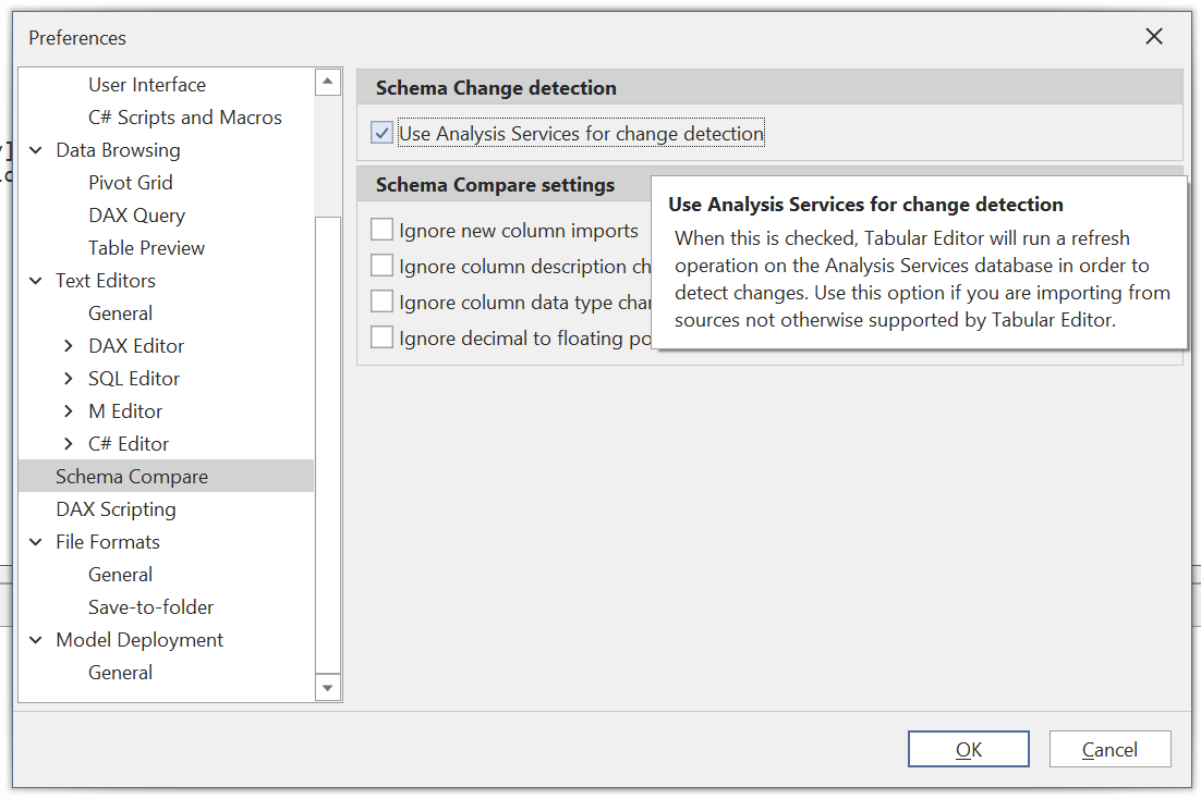 New Import Tables Select all columns crashes TE3 · Issue #204 · TabularEditor/TabularEditor3 ...