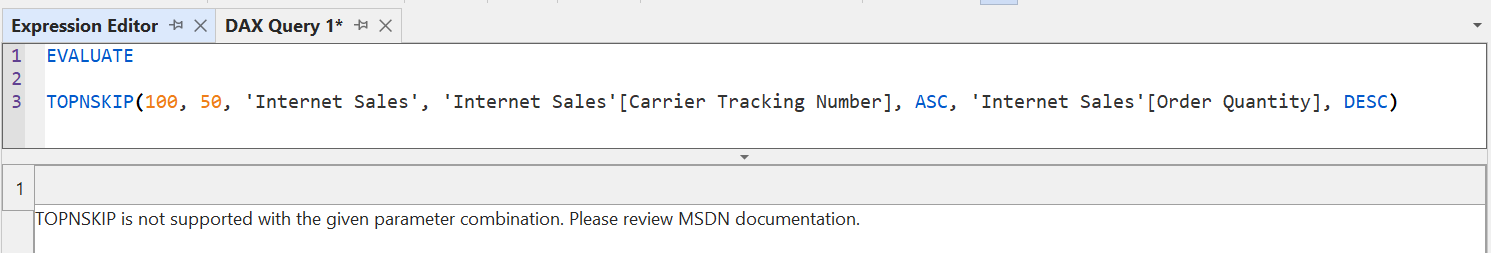 [TE 3.2.2] Sorting a table preview on more than one column doesn't work ...
